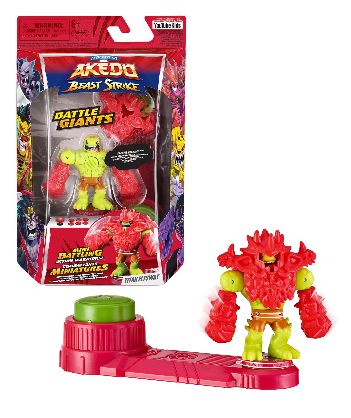 اسباب بازی فقط توی توی | TOY TOY - آکدو جنگجو پک تکی فیگور تایتان ...