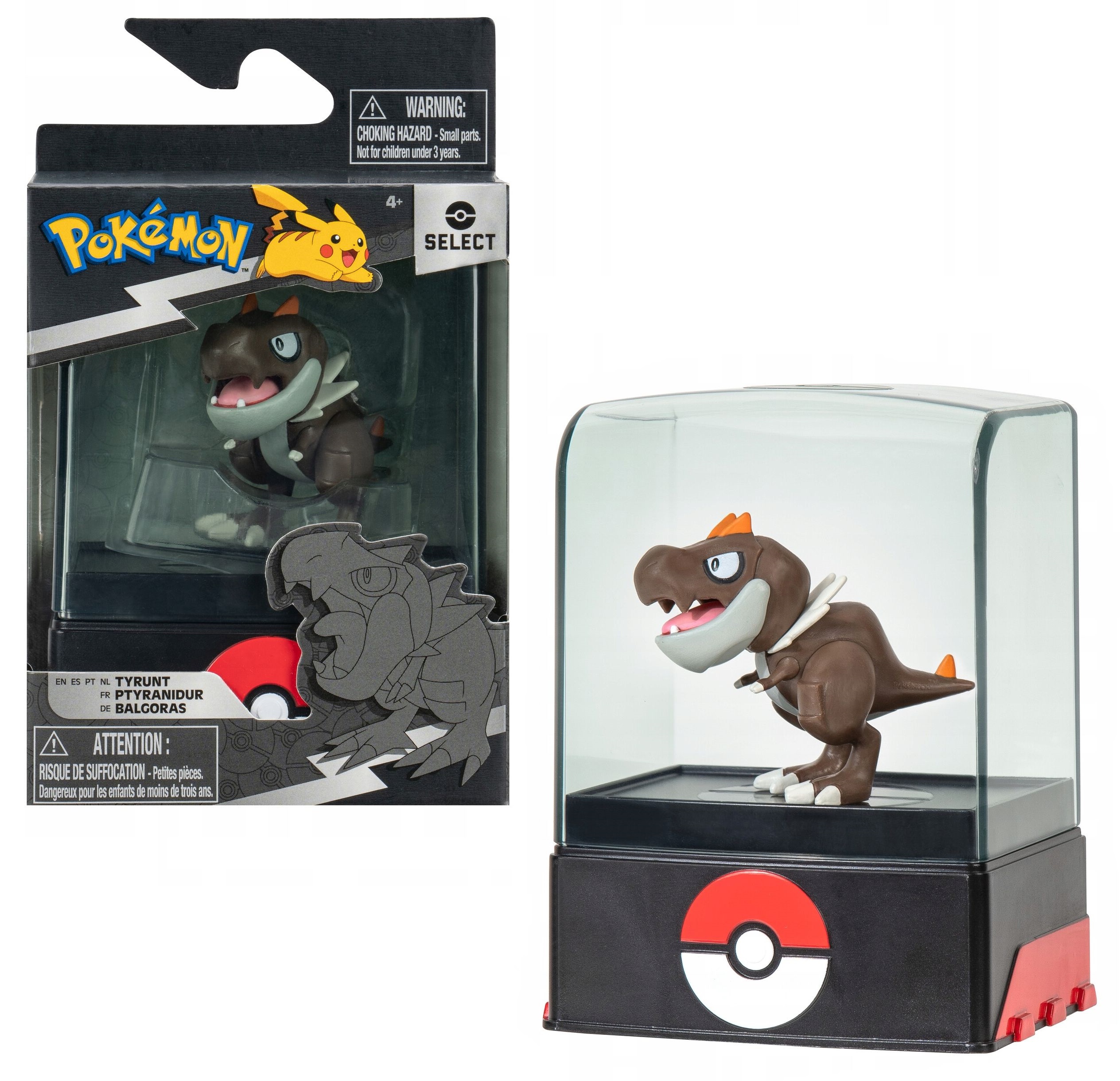 اسباب بازی فقط توی توی | TOY TOY - فیگور Tyrunt به همراه کیس Pokemon