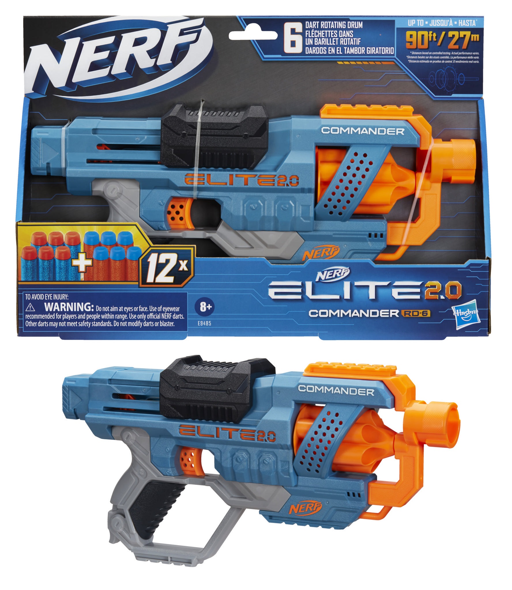 اسباب بازی فقط توی توی | TOY TOY - تفنگ نرف Nerf مدل Commander RD-6
