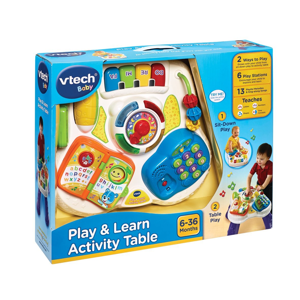 اسباب بازی فقط توی توی | TOY TOY - میز بازی آموزشی Vtech